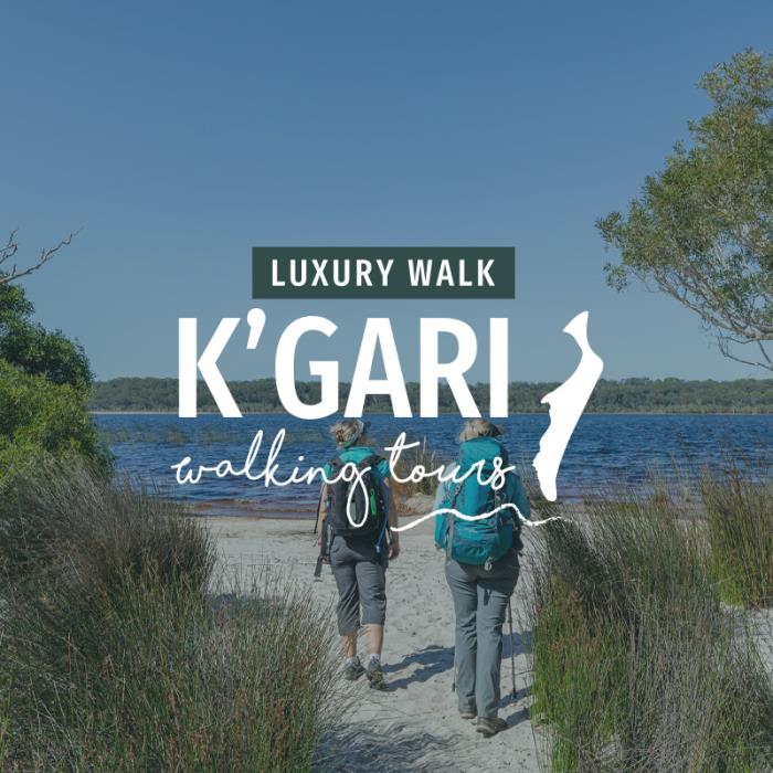 K'gari Pack Free, Luxury & Adventure Guided Walking Tours